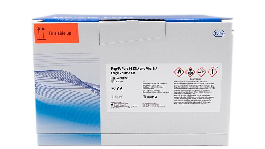 MagNA Pure 96 DNA and Viral NA Large Volume Kit, Ready-to-use reagents ...