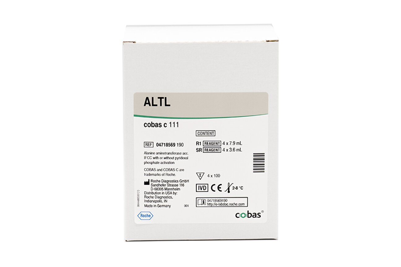 ALTL, Alanine aminotransferase acc. IFCC with or without pyridoxal ...