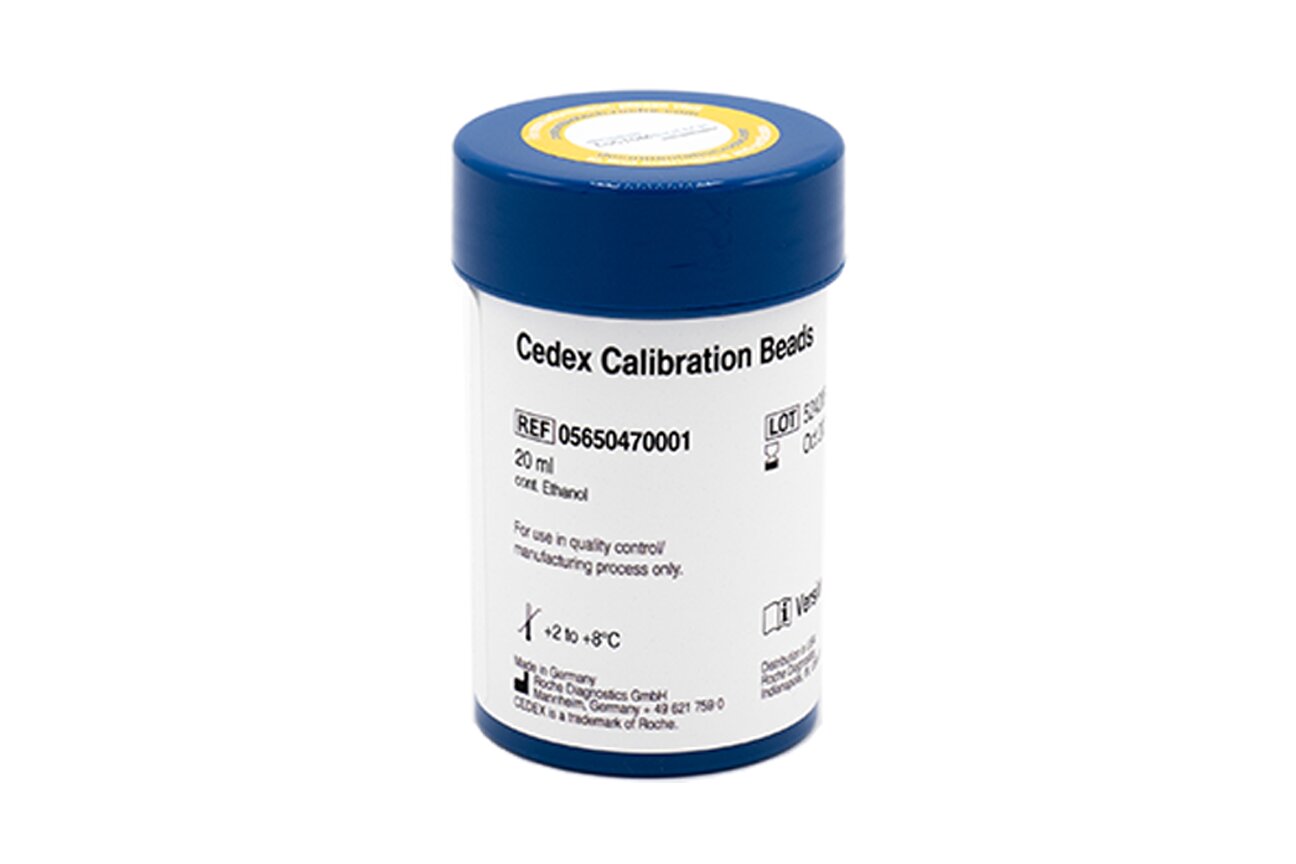 Cedex® Calibration Beads, for use with Cedex® HiRes Analyzer