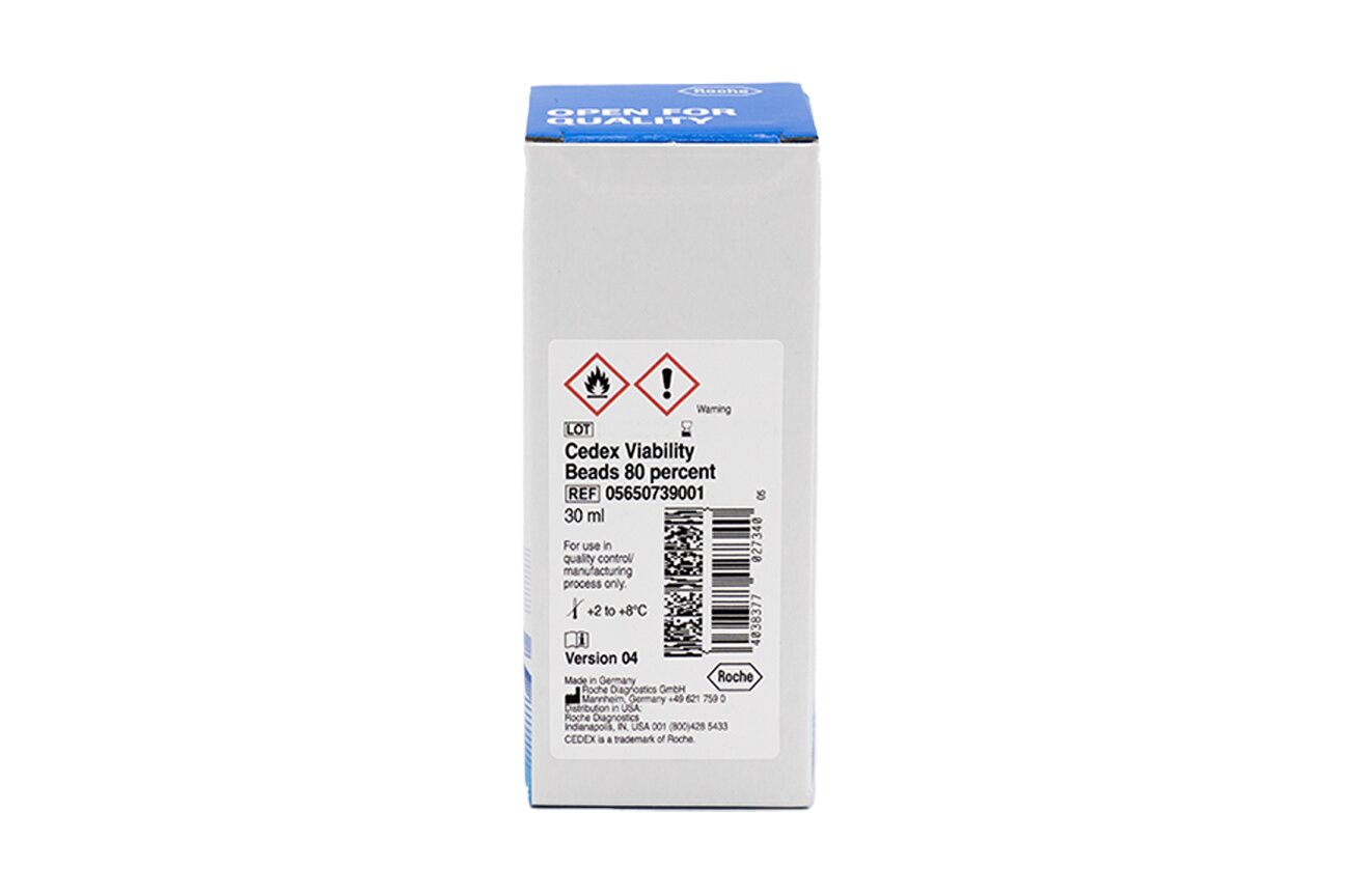 Cedex® Viability Beads (80%), Viability Beads for Cedex® HiRes Analyzer
