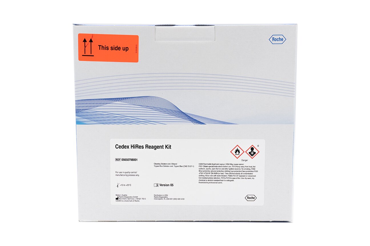 Cedex® HiRes Reagent Kit, for use with Cedex® HiRes Analyzer