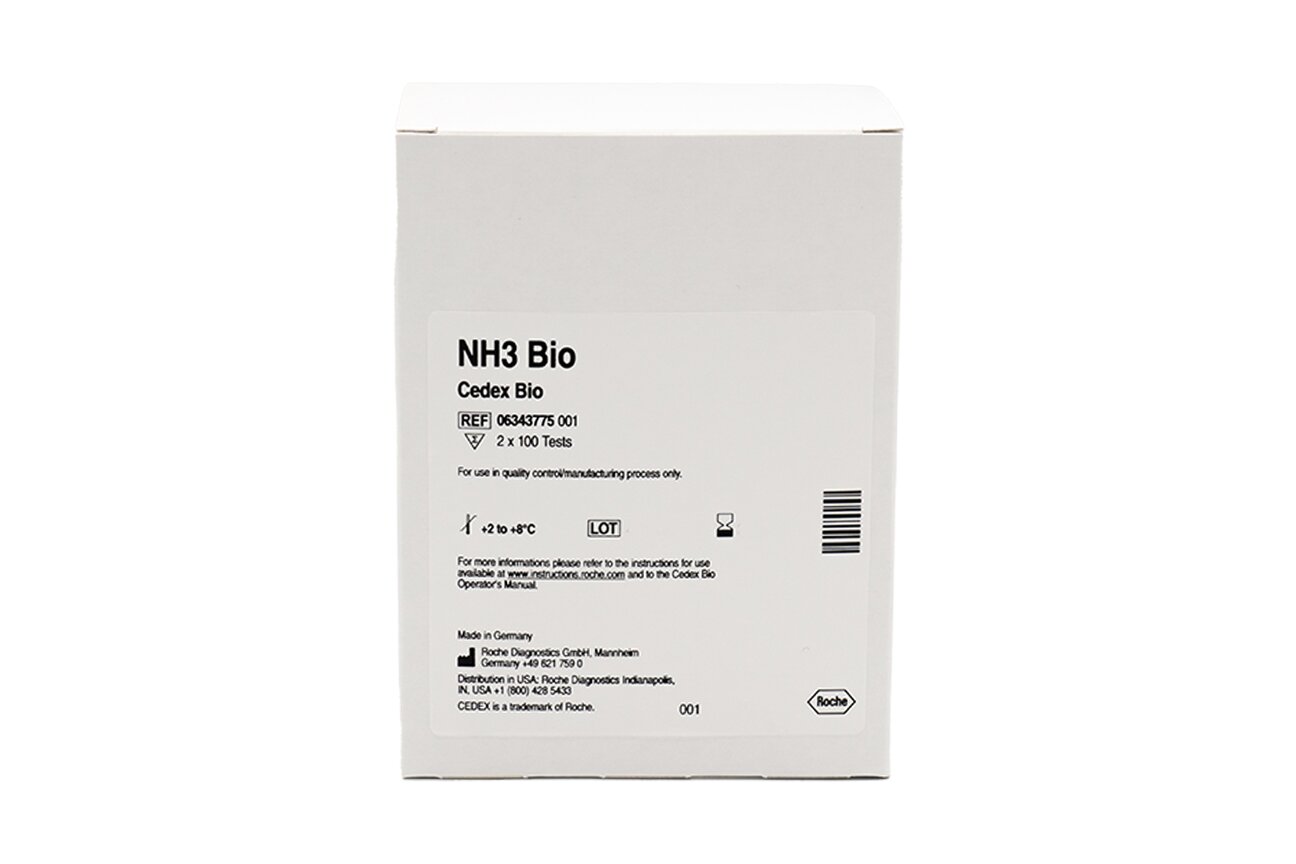 NH3 Bio, Test kit for the Cedex® Bio Analyzer