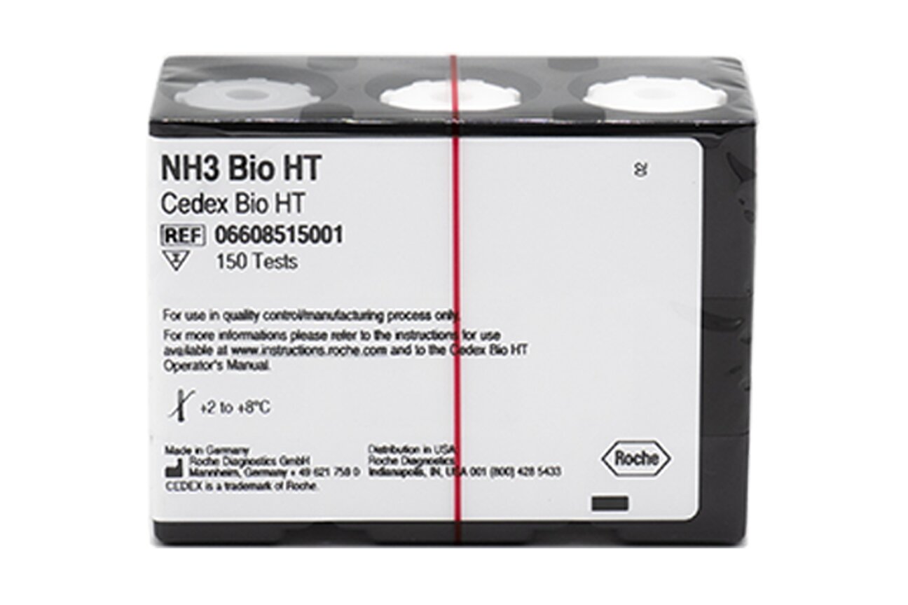 NH3 Bio HT, Test kit for the Cedex® Bio HT Analyzer