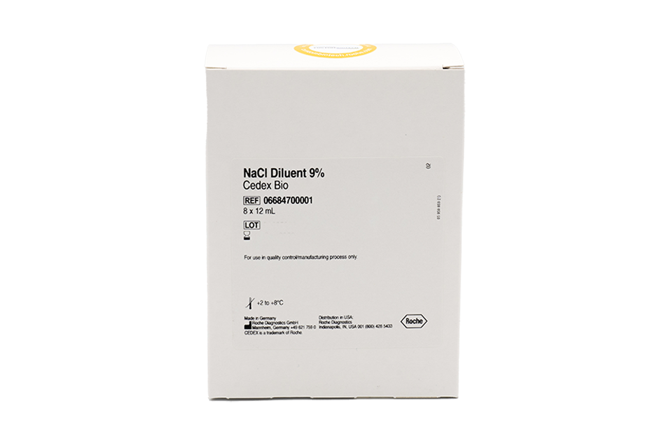 NaCl Diluent 9% Bio, System reagent for the Cedex Bio Analyzer