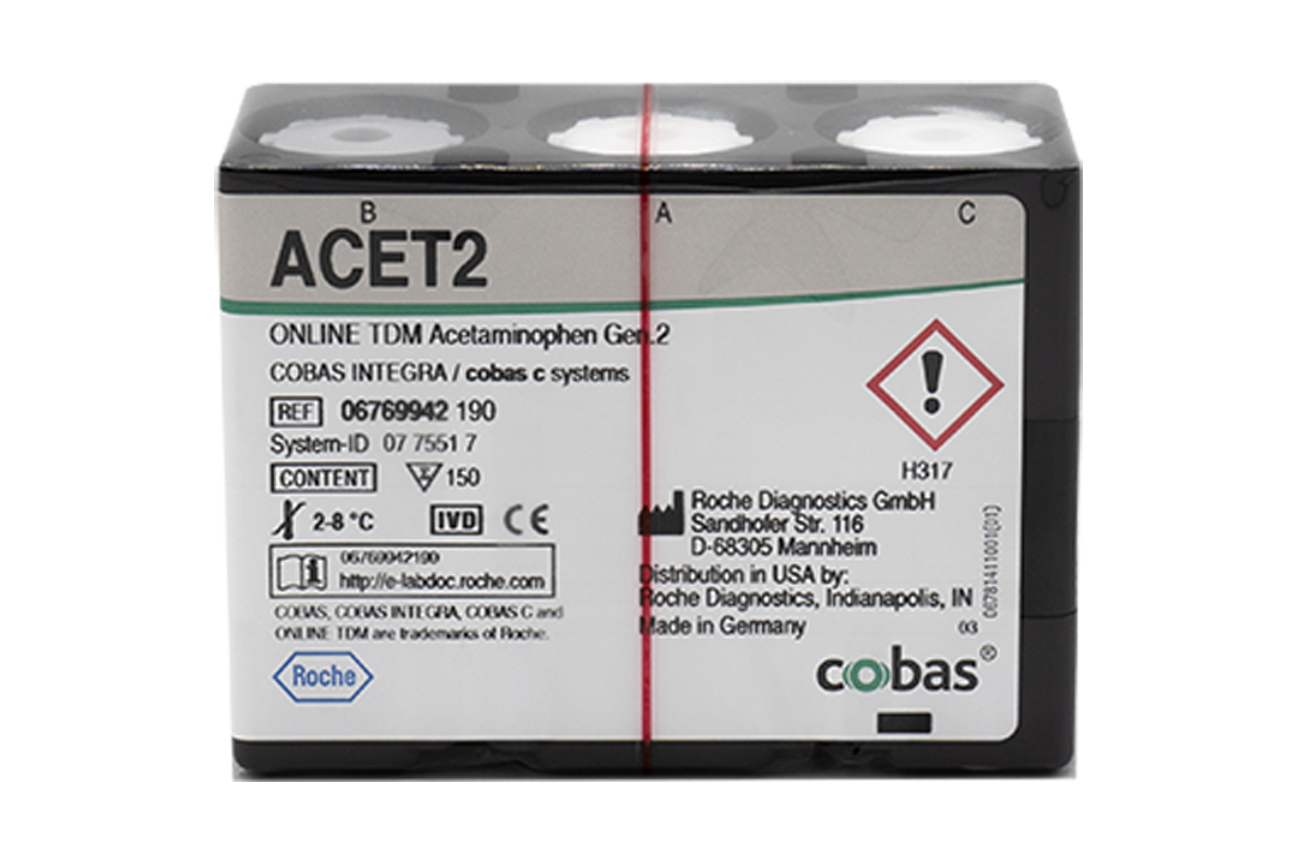 ACET2, ONLINE TDM Acetaminophen Gen.2