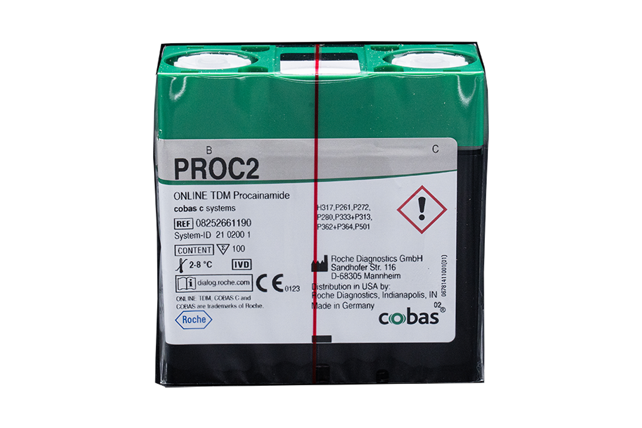 PROC2, ONLINE TDM Procainamide