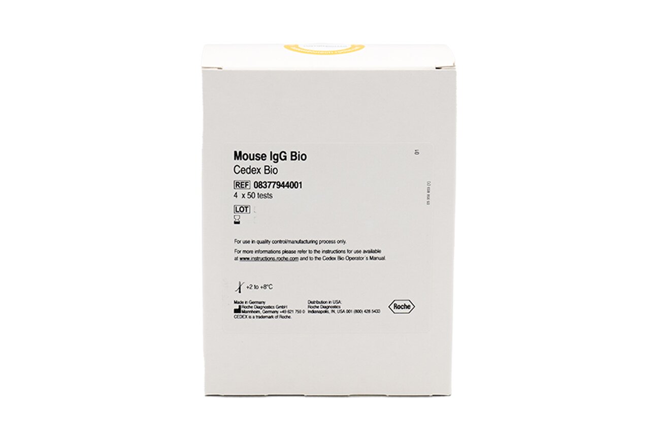 Mouse IgG Bio, Test kit for the Cedex® Bio Analyzer