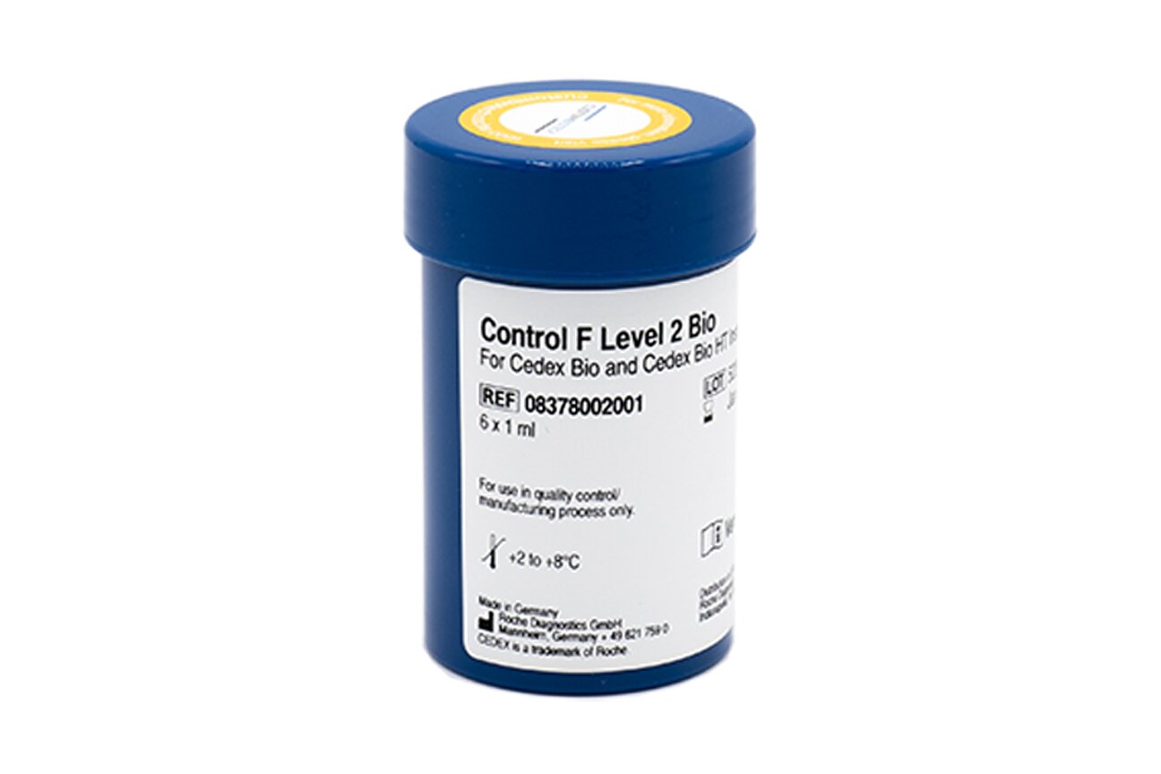 Control F Level 2 Bio, for Cedex® Bio and Cedex® Bio HT Analyzers