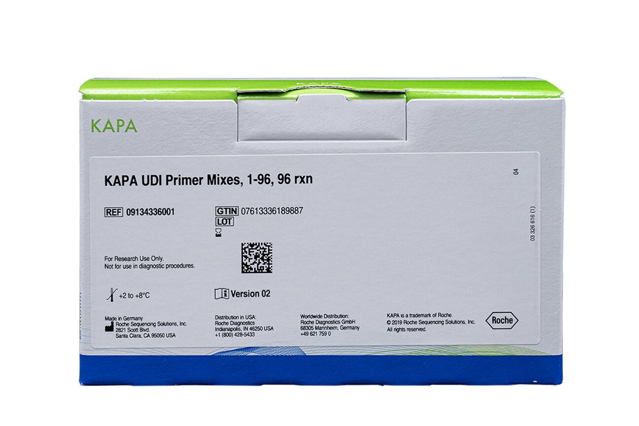 KAPA UDI Primer Mixes (1 - 384), KAPA Unique Dual-Indexed Primers used ...