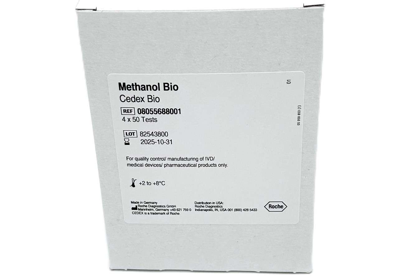 Methanol Bio, Test kit for the Cedex® Bio Analyzer