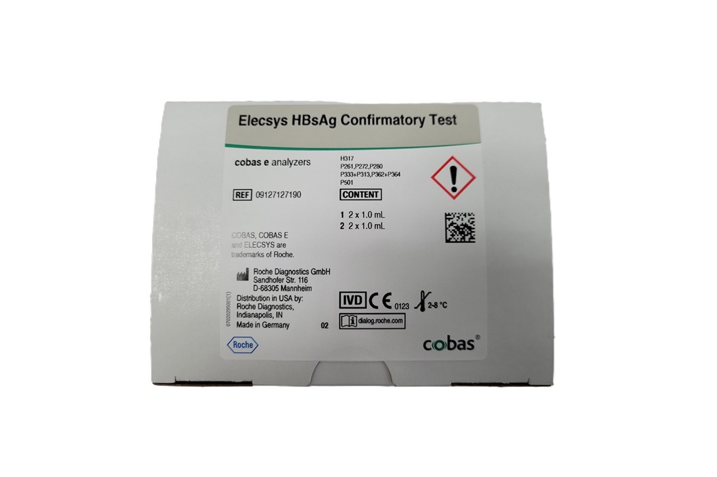 Elecsys® HBsAg Confirmatory Test