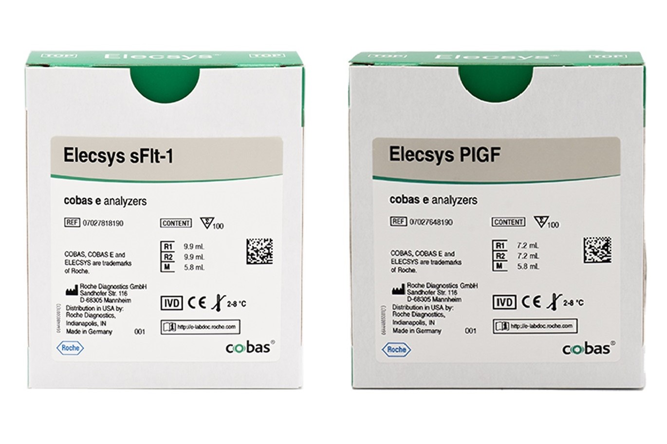 Elecsys® sFlt-1 and Elecsys® PlGF, sFlt-1/PIGF ratio for preeclampsia