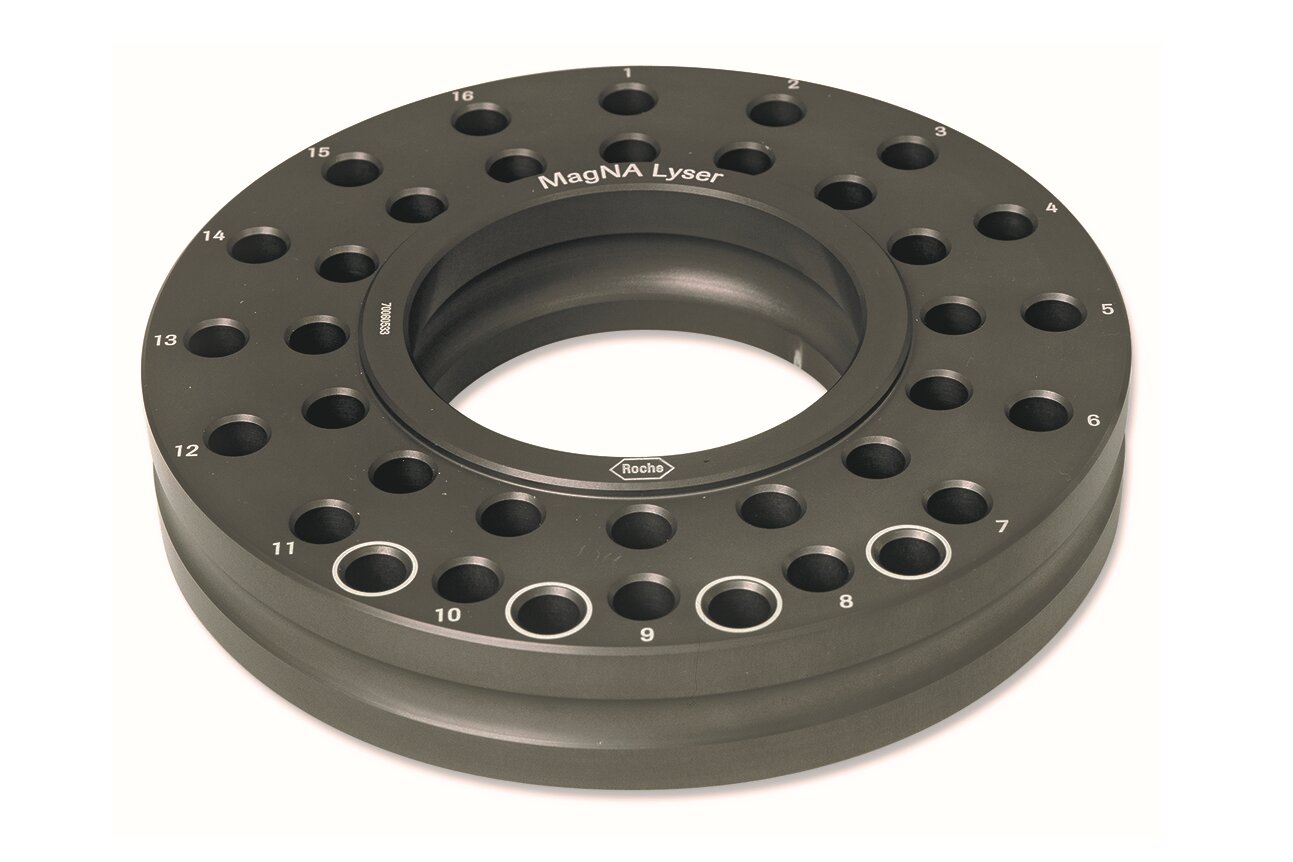 MagNA Lyser Rotor Cooling Block